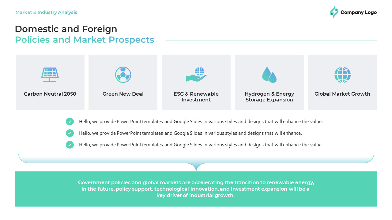 Global Renewable Energy Industry Outlook Report – Market Trends ...