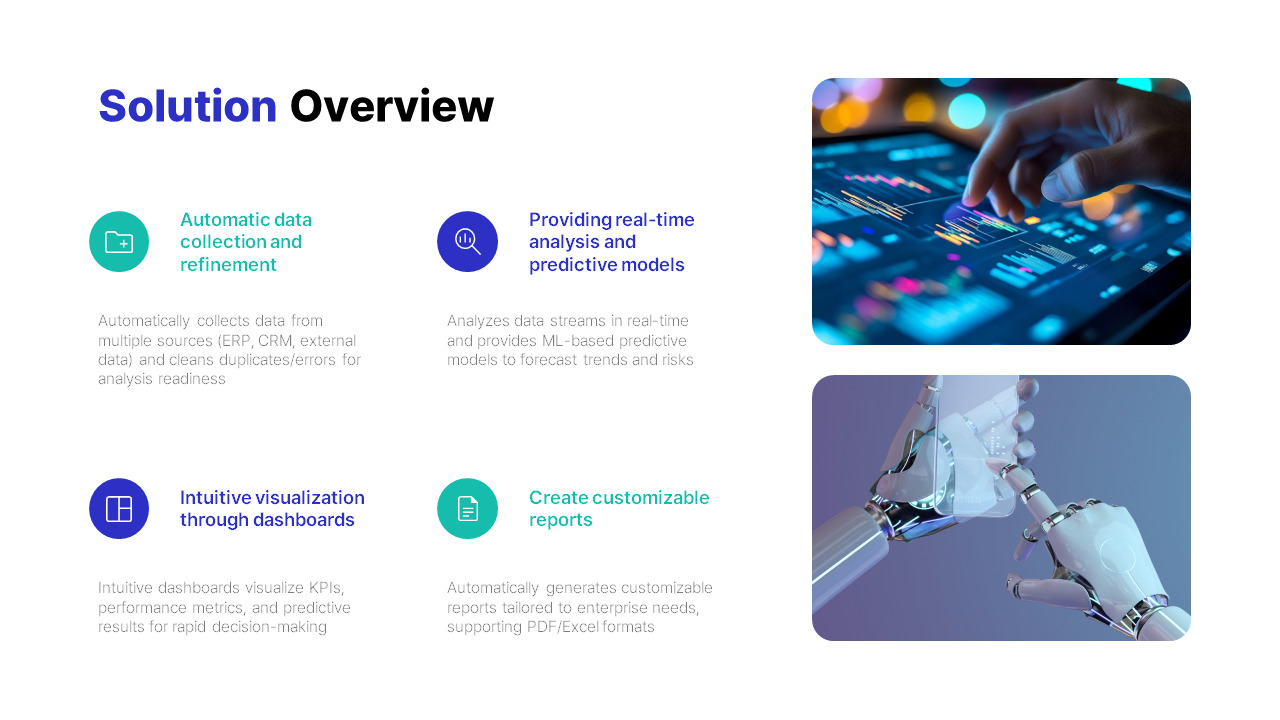 AI Data analysis solution Pitch Deck PPT – Startup Presentation ...