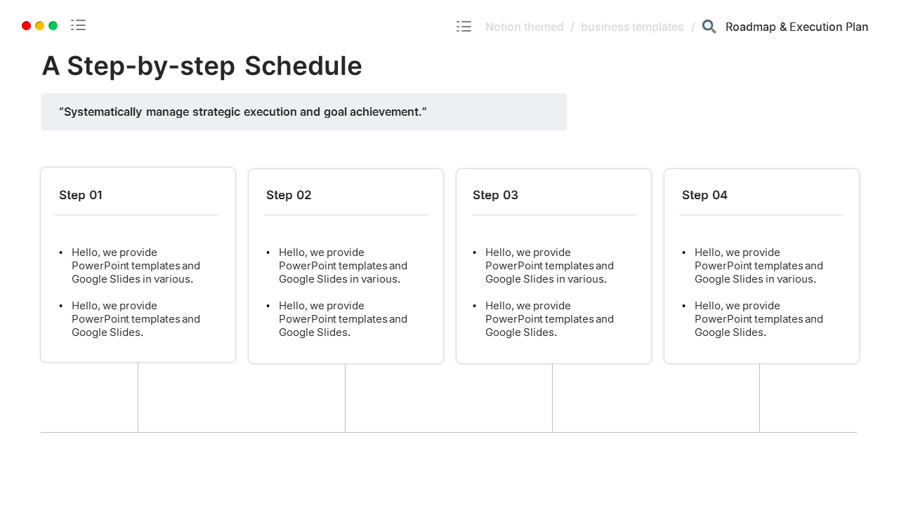 Modern Notion-Style Business Presentation : Sleek & Minimalist Slides ...