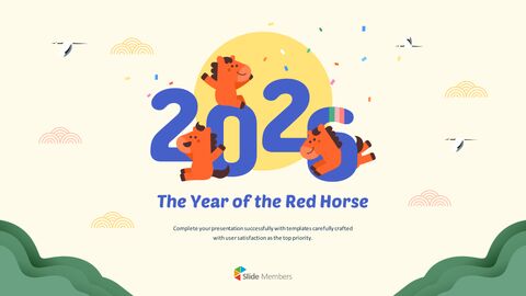 2026 New Year: Year of the Horse Slides – Annual Theme & Planning PPT ...