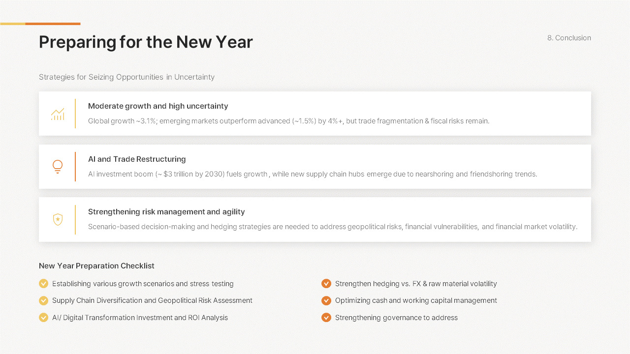New Year Economic Outlook Report 2026 (Global Market Trends & Forecast ...
