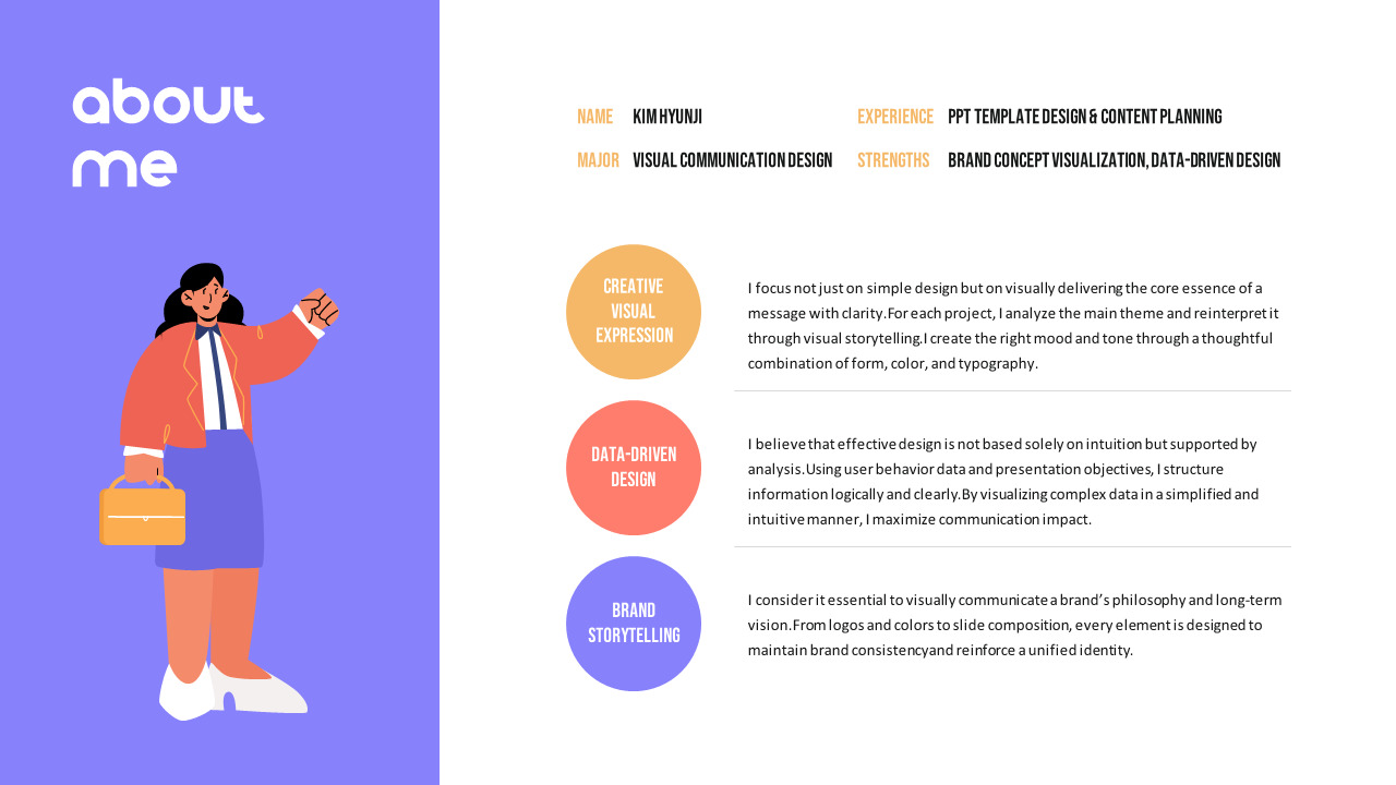 Self-Introduction PPT – Personal Profile & Professional Overview pitch ...