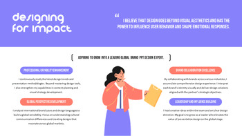 Presentación personal en PowerPoint: Perfil personal y resumen ...