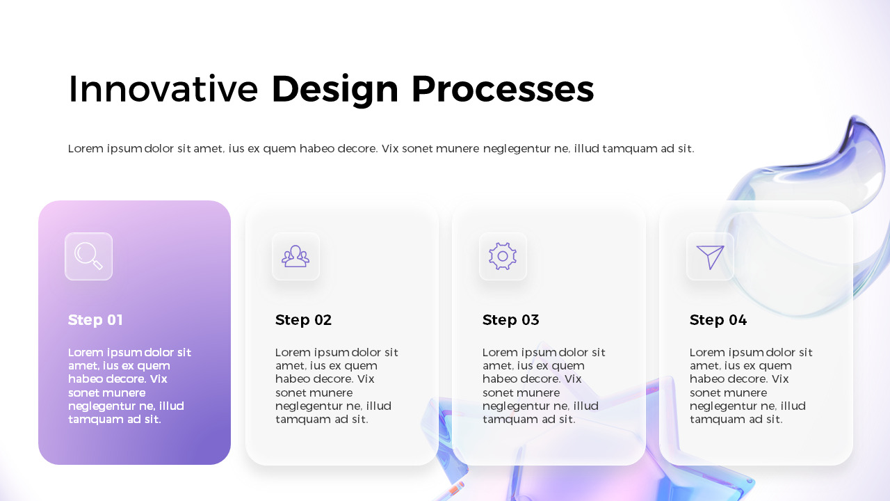 Innovating the Future of Design Presentation Animated Slides