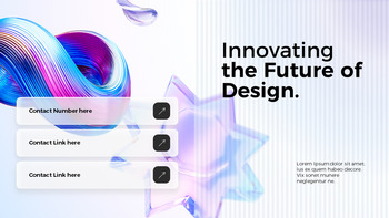 Innovating the Future of Design Presentation Animated Slides
