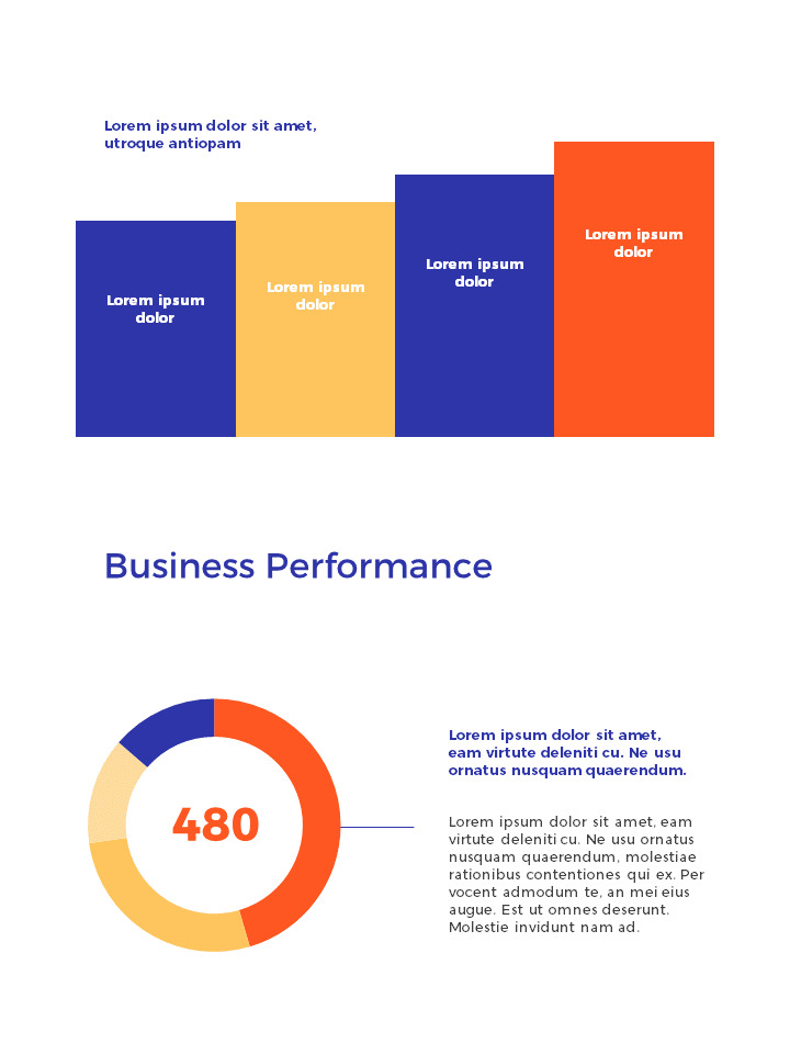 2026 Business Plan Vertical Template document template design