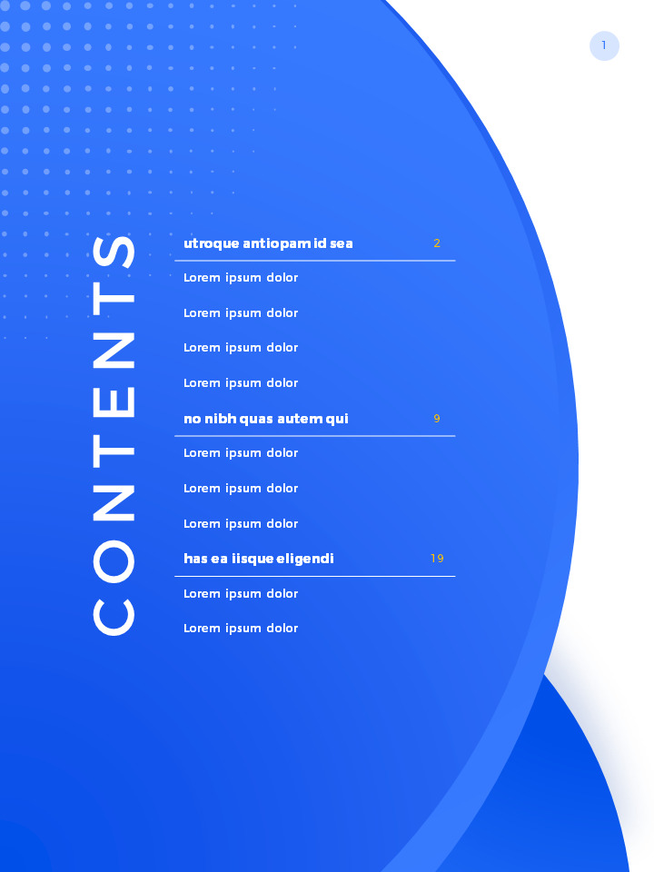 Vertical Layout Design 2026 Business Plan Easy PPT Template