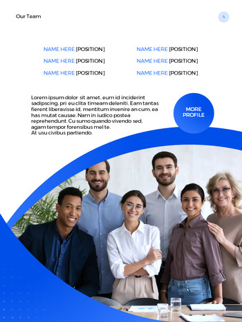 Vertical Layout Design 2026 Business Plan Easy PPT Template