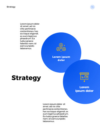 Vertical Layout Design 2026 Business Plan Easy PPT Template