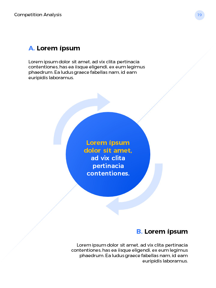 Vertical Layout Design 2026 Business Plan Easy PPT Template