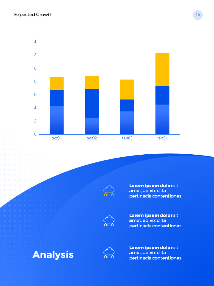 Vertical Layout Design 2026 Business Plan Easy PPT Template