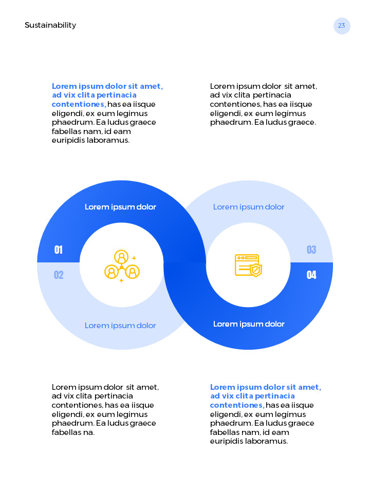 Vertical Layout Design 2026 Business Plan Easy PPT Template