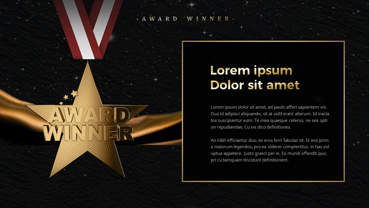 2026 Best Awards PowerPoint Presentations Samples