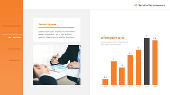 2026 Our Company Profile Simple PPT Templates