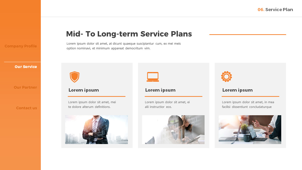 2026 Our Company Profile Simple PPT Templates