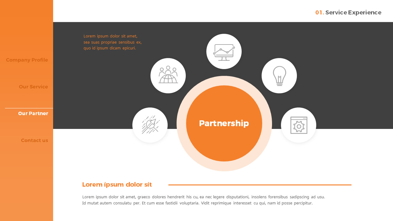 2026 Our Company Profile Simple PPT Templates