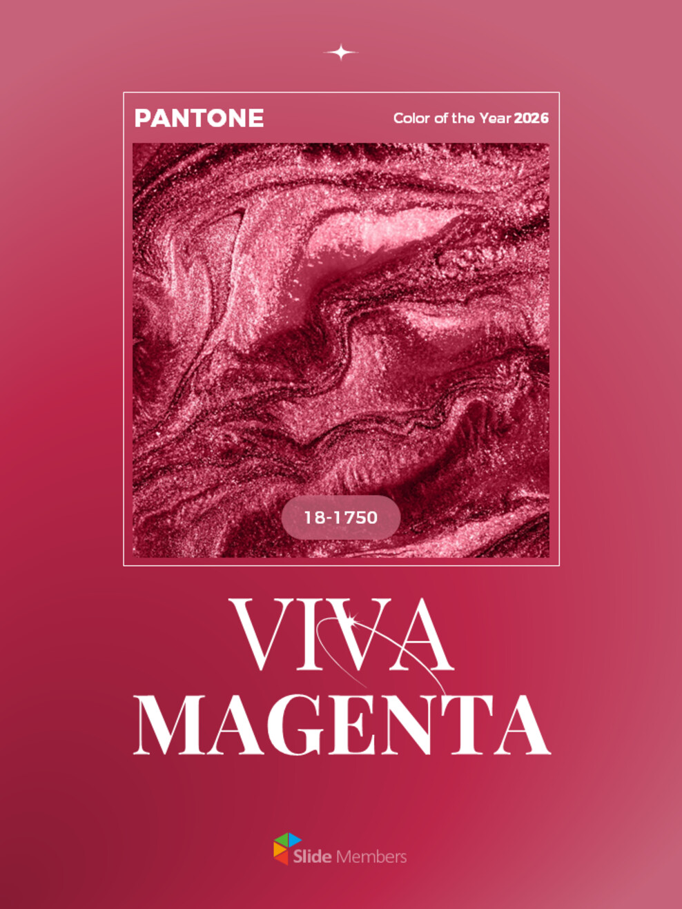 2026 Viva Magenta slide designs