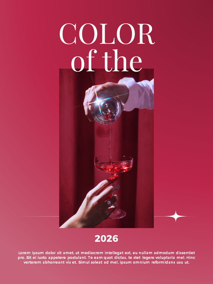 2026 Viva Magenta slide designs