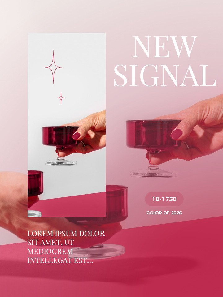 2026 Viva Magenta slide designs