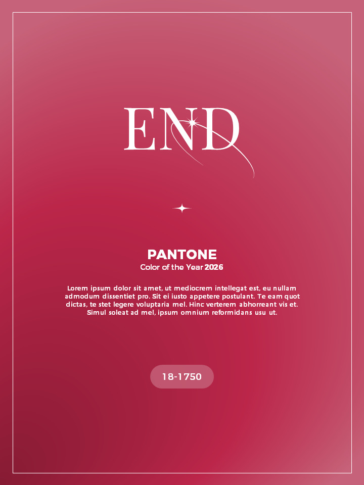 2026 Viva Magenta slide designs