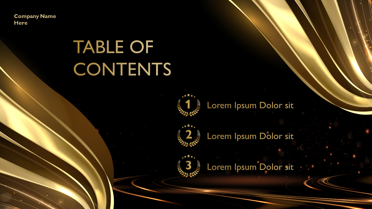2026 Best Awards PPT Template – Awards Program Deck