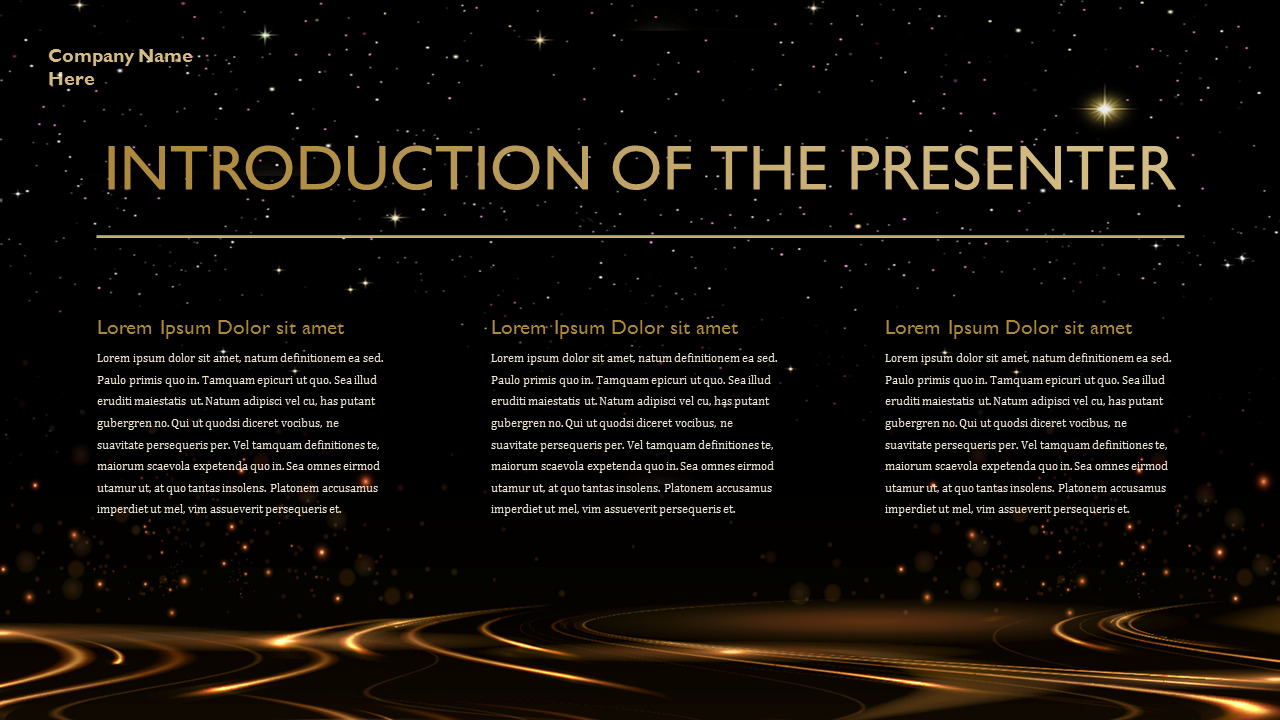 2026 Best Awards PPT Template – Awards Program Deck
