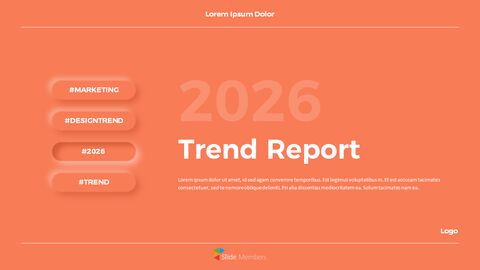 2026 Trend Report premium PowerPoint Templates