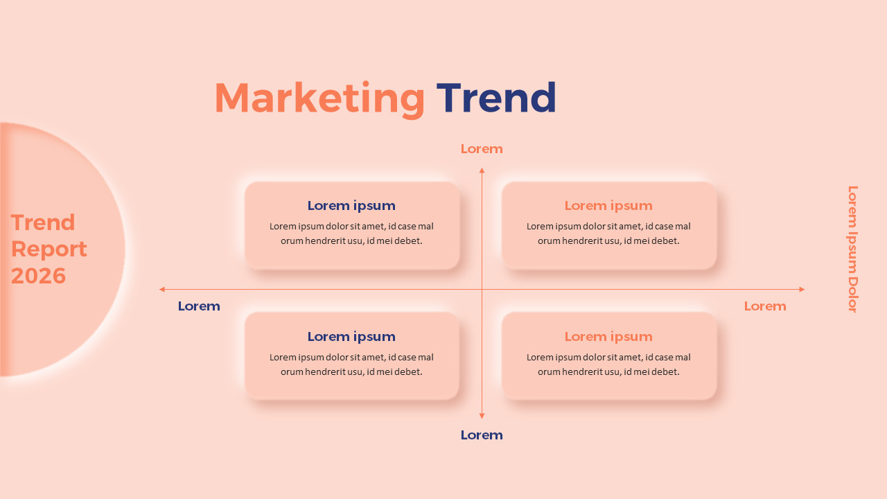 2026 Trend Report premium PowerPoint Templates
