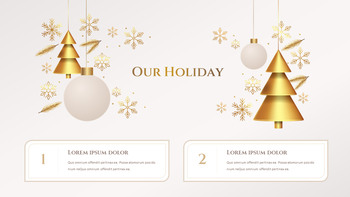 End-of-Year Party Invitation PowerPoint Template