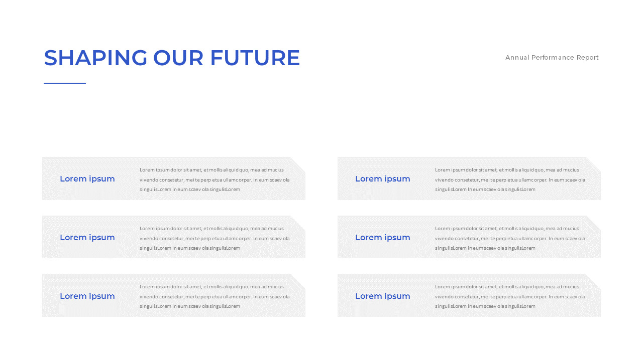 Annual Performance Report Best Business PowerPoint Templates