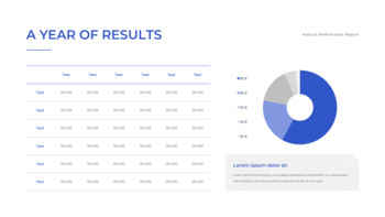 Annual Performance Report Best Business PowerPoint Templates