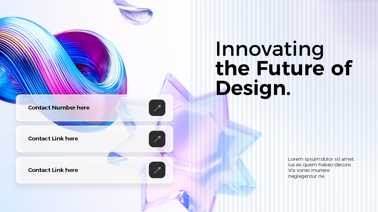 Innovating the Future of Design Slide Presentation