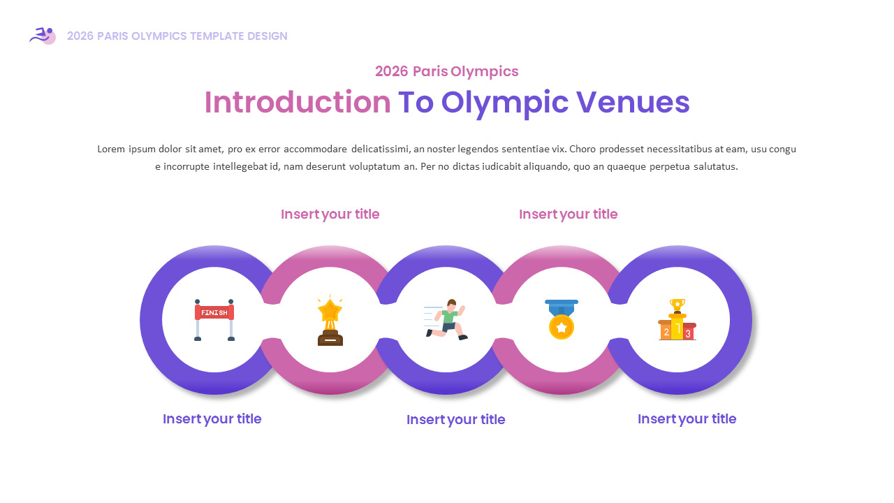 Paris Olympics 2026 Easy Presentation Template