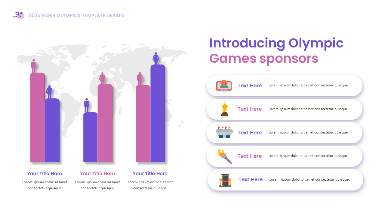 2026 Paris Olympics Easy-Edit PowerPoint Slides