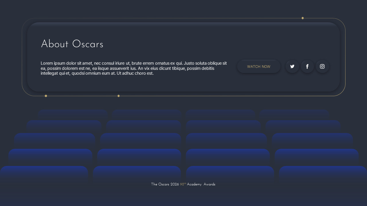 Oscars & Academy Awards Brand Tie-In PowerPoint Slides