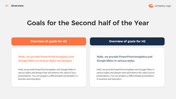 Second Half Marketing Strategy Report slideshare ppt