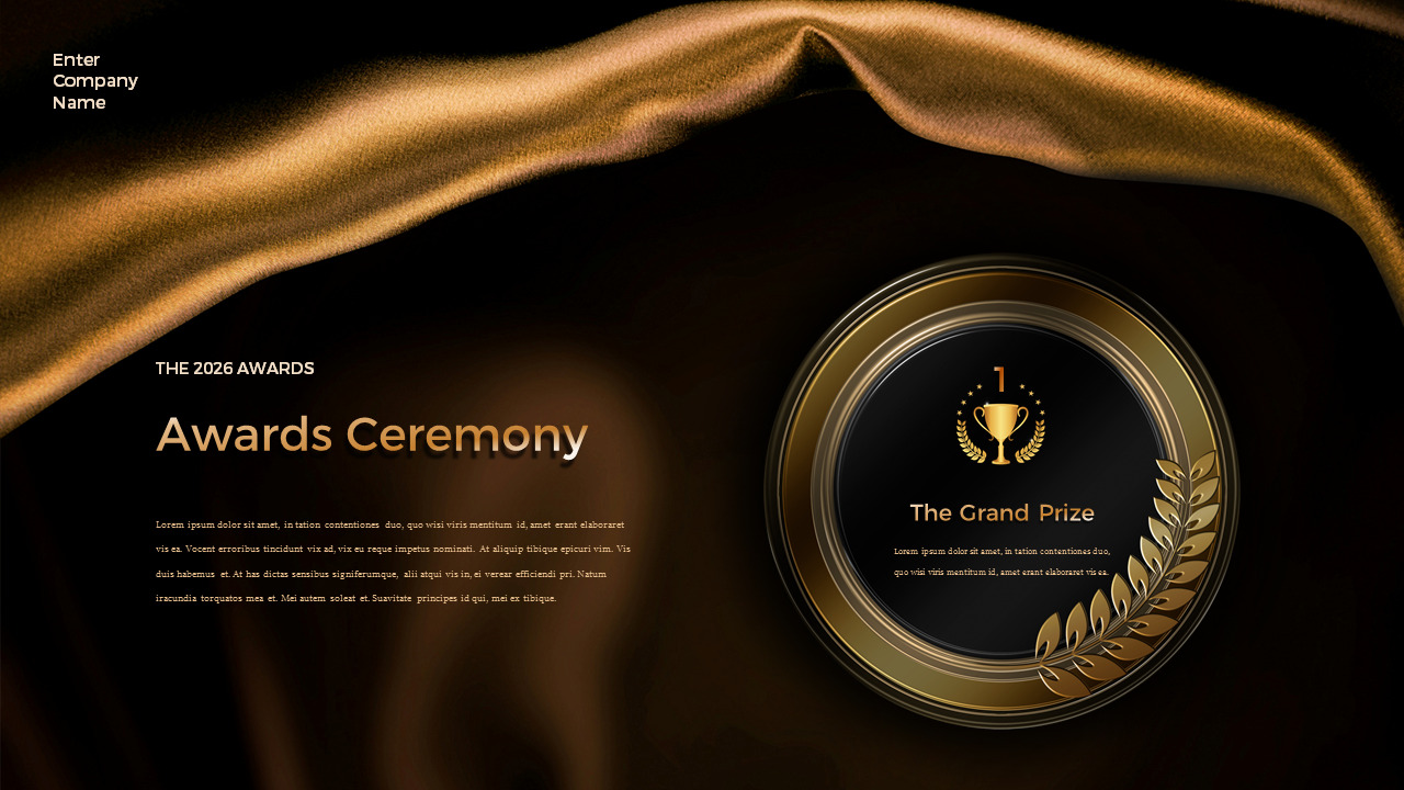 The 2026 Awards Google Slides to PowerPoint