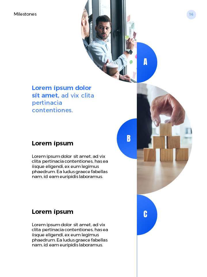 Vertical Layout Design 2026 Business Plan Google Slides