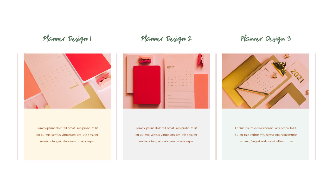 2026 Calendars & Planners Google Slides Themes for Presentations|Lifestyle