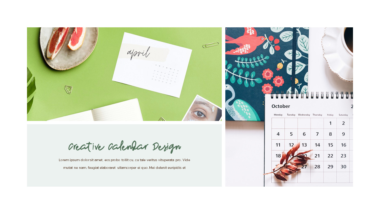 2026 Calendars & Planners Google Slides Themes for Presentations|Lifestyle