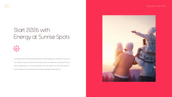 Happy New Year 2026 Presentation Google Slides Templates
