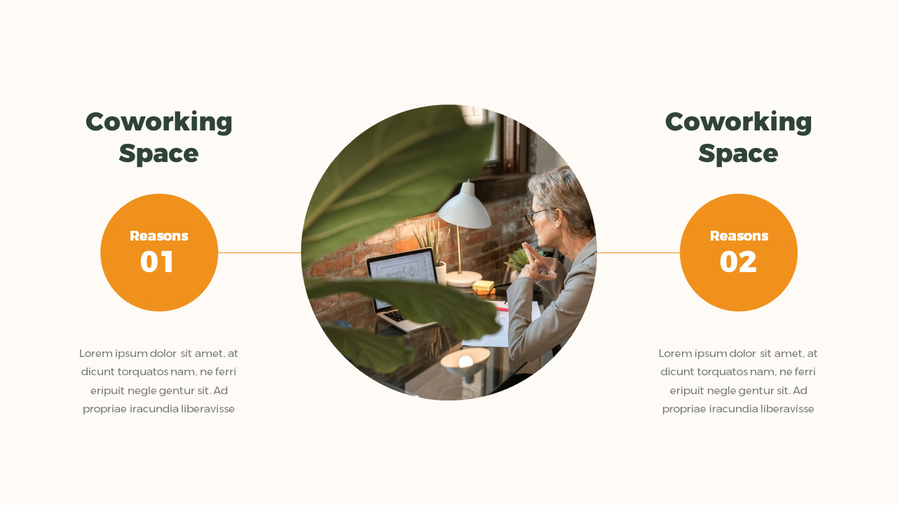 Coworking Space Proposal ppt templates google slides template