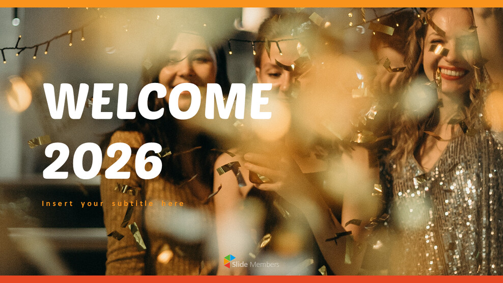WELCOME 2026 Presentation Google Slides Templates