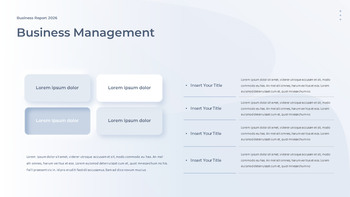 Business Report Google PowerPoint Slides
