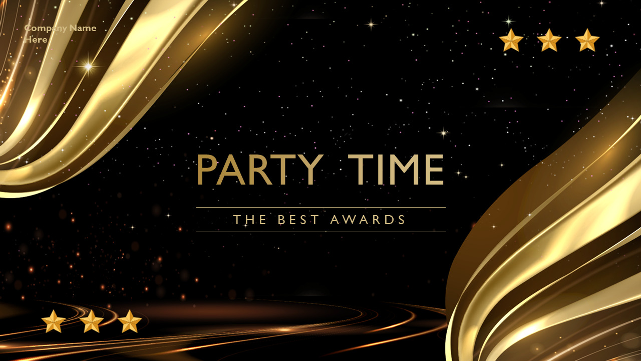 The 2026 Best Awards Presentation Google Slides Templates
