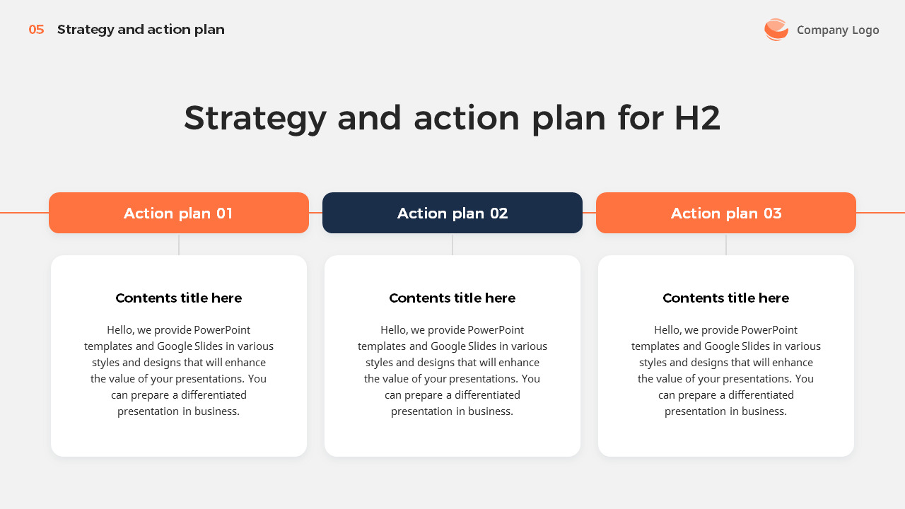Second Half Marketing Strategy Report Google Slides Templates for Your ...