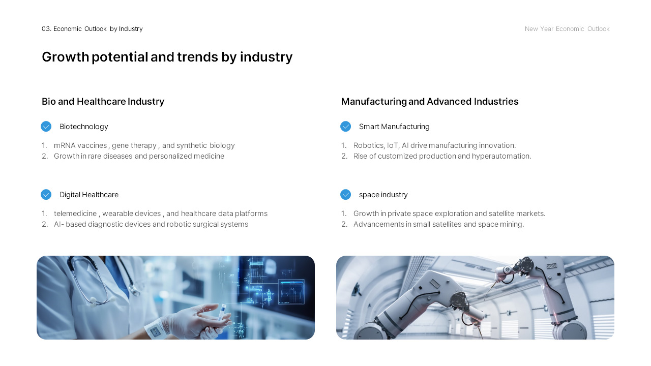 New Year Economic Outlook Google Slides Interactive