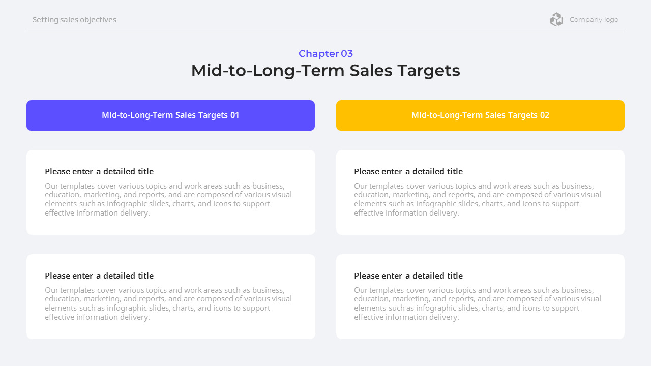 Sales Targets & Go-To-Market Strategy Presentation Template slides ...
