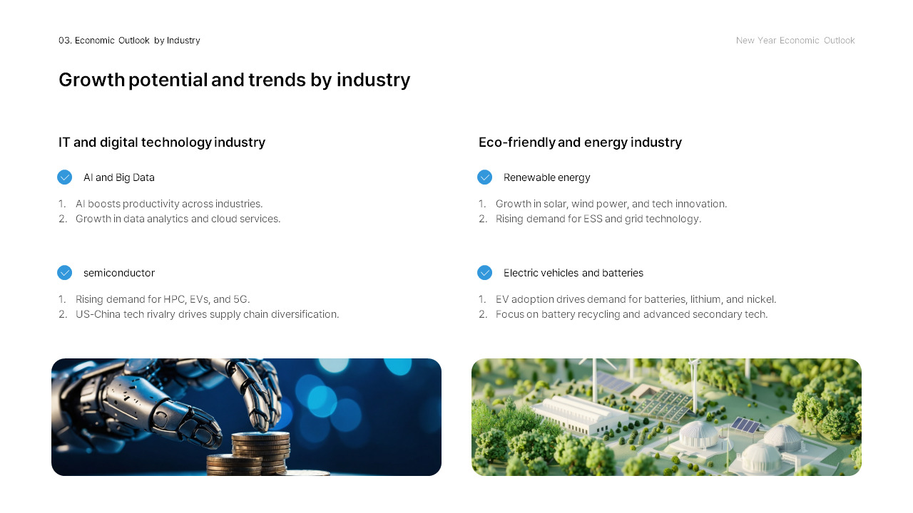 New Year Economic Outlook Templates PPT