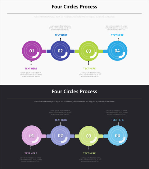 3 Stages Circle Process|Diagram